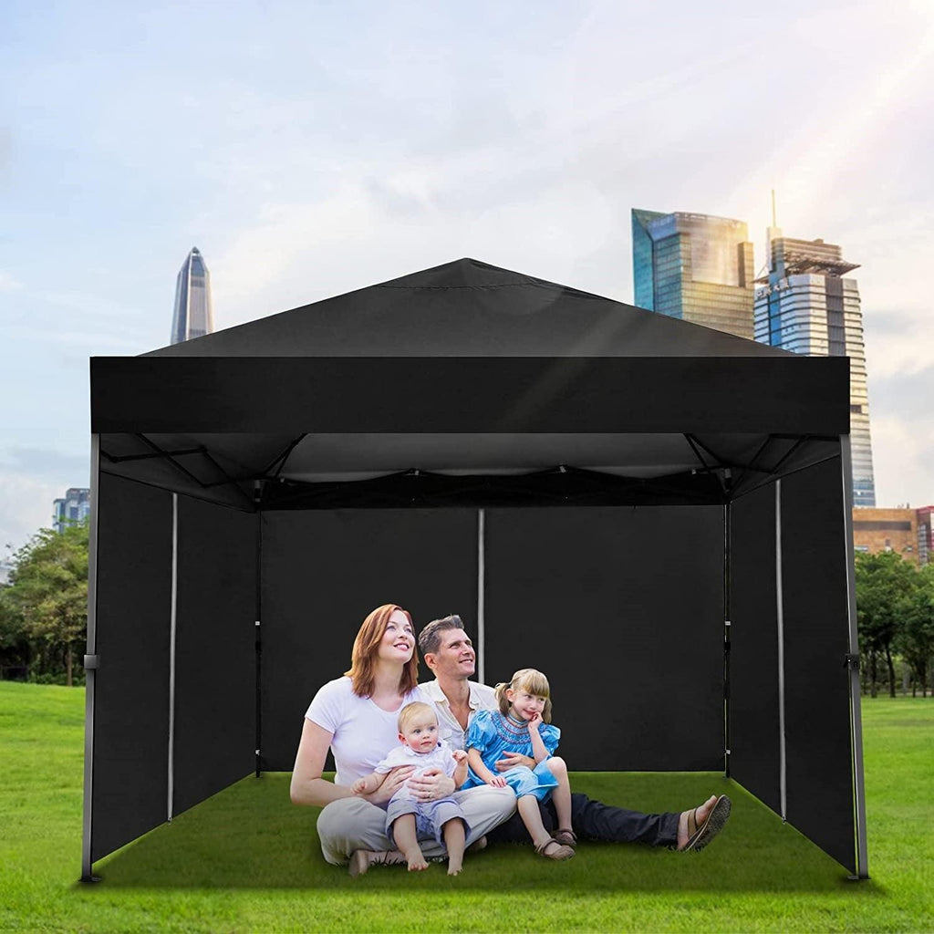 COBIZI Pop Up Canopy Sidewall Instant Canopy Wall 10'X10' with Zipper